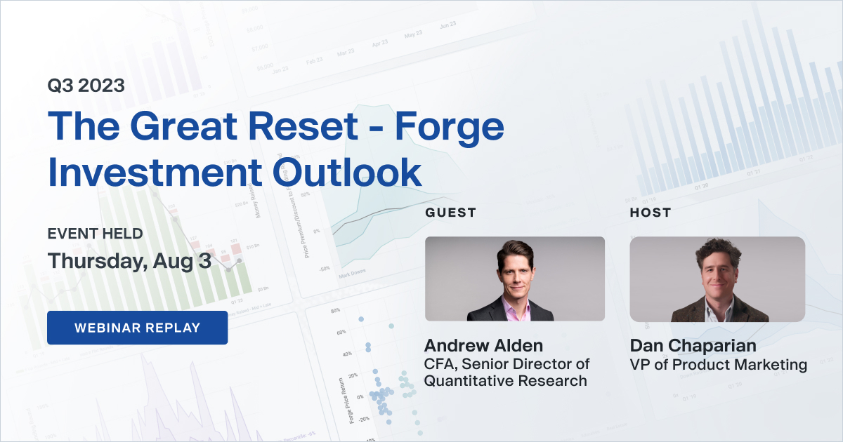 Insights: The Great Reset - Forge