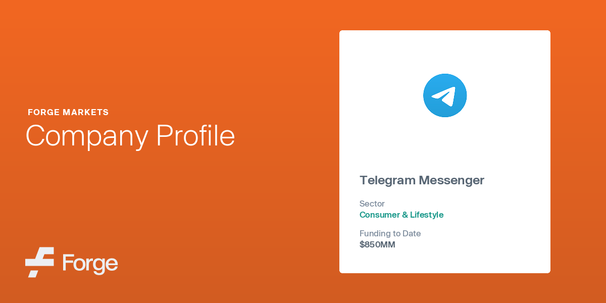 Invest and Sell Telegram Messenger Stock - Forge