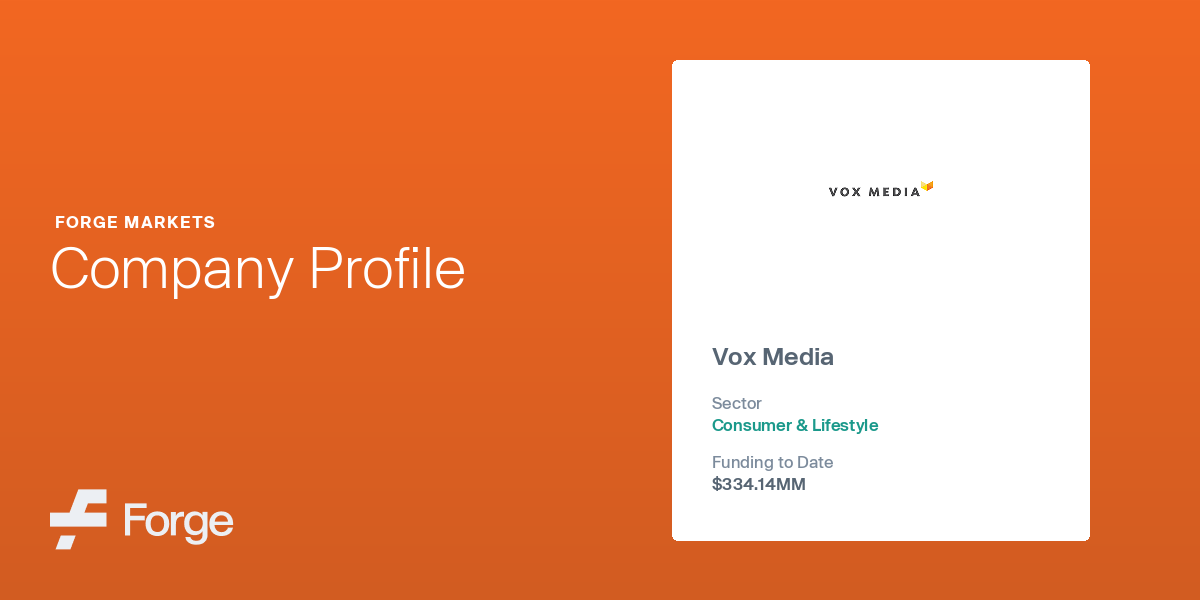 Invest and Sell Vox Media Stock - Forge