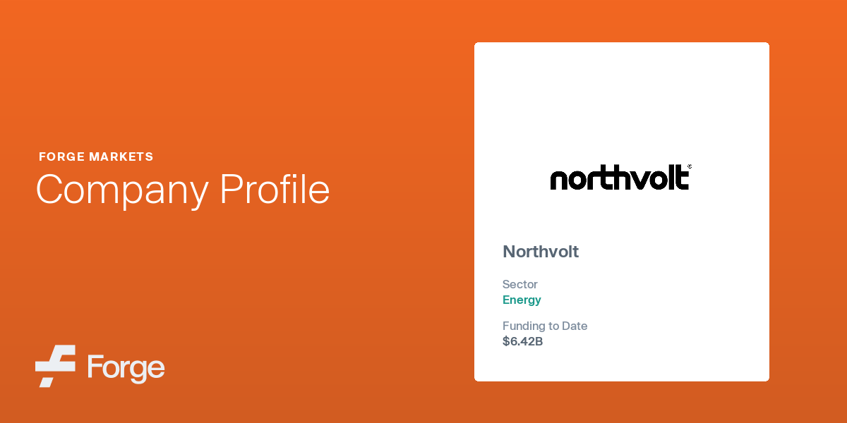 Invest and Sell Northvolt Stock - Forge