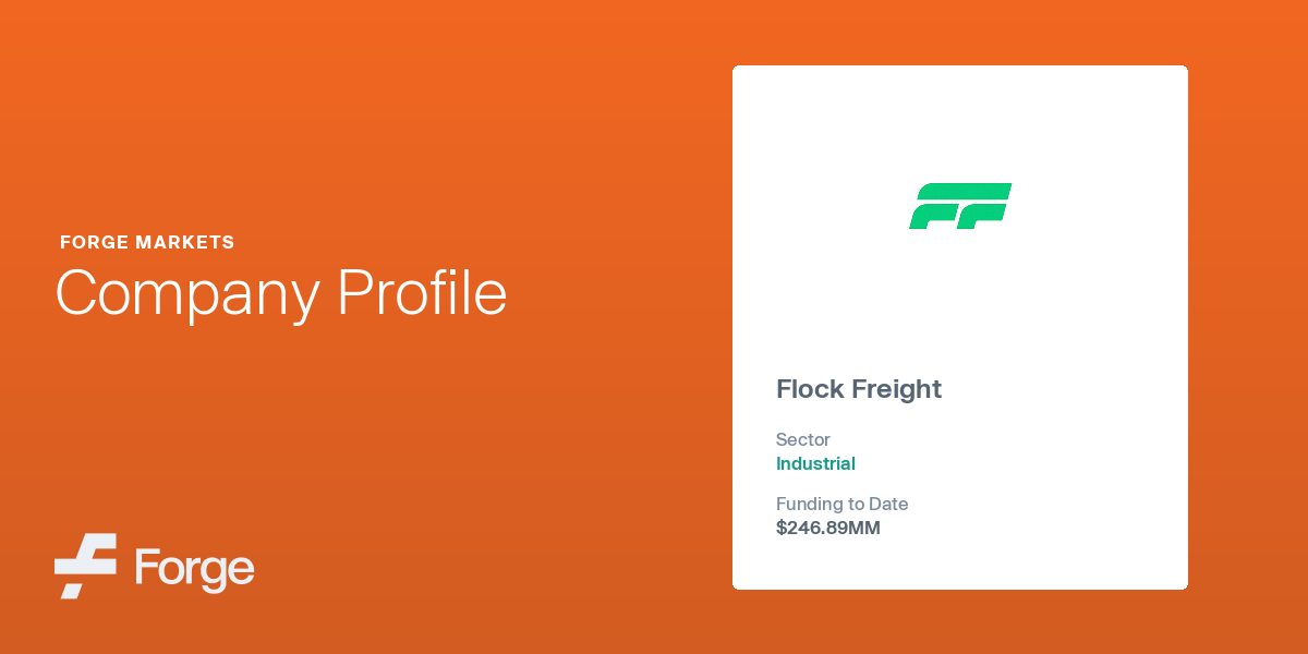 Invest and Sell Flock Freight Stock - Forge