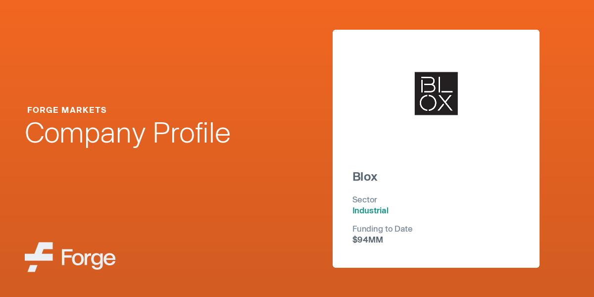 Invest and Sell Blox Stock - Forge