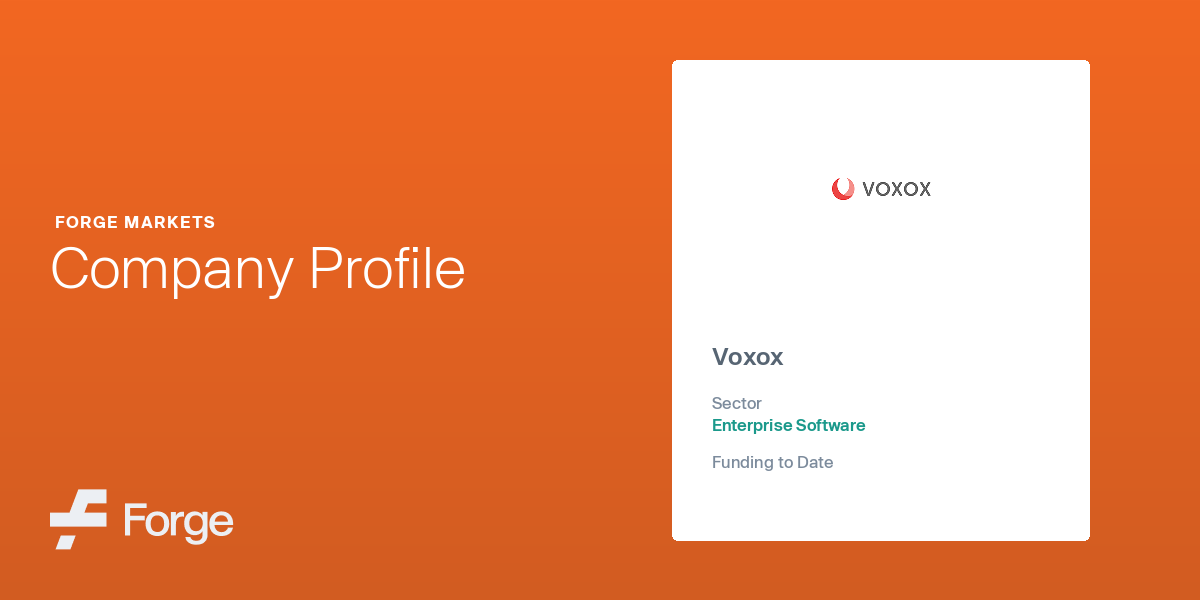 Invest and Sell Voxox Stock - Forge